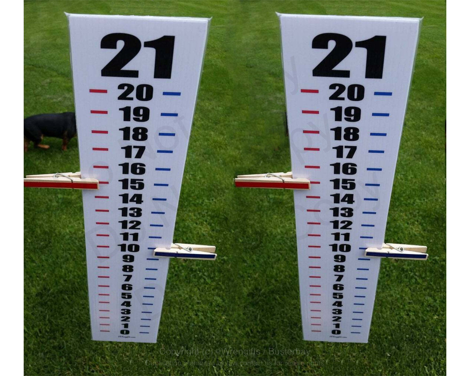 Cornhole Score Keeper - Great for keeping score of the bag game